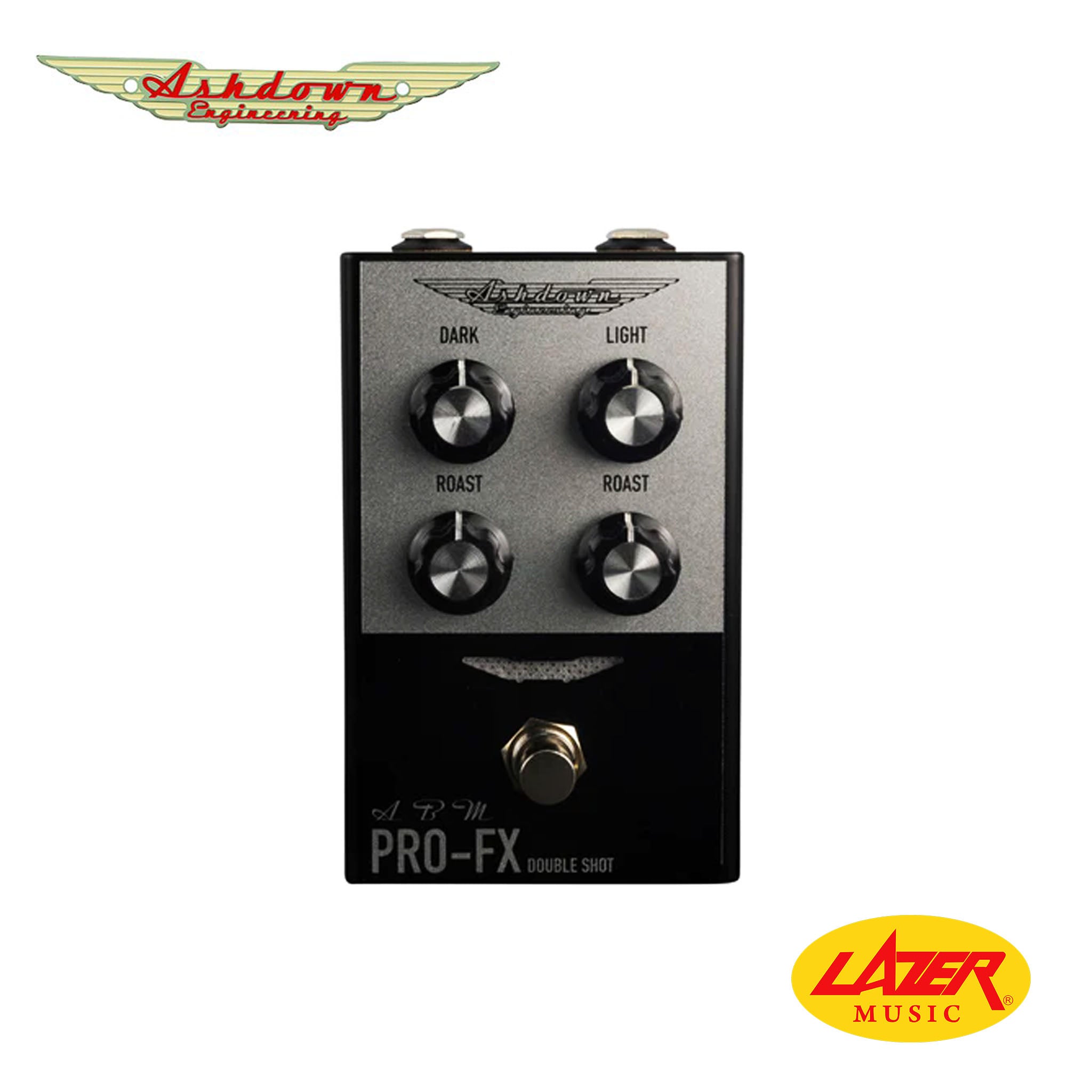 Ashdown DOUBLE SHOT True Bypass Pro Double Shot Stomp Box