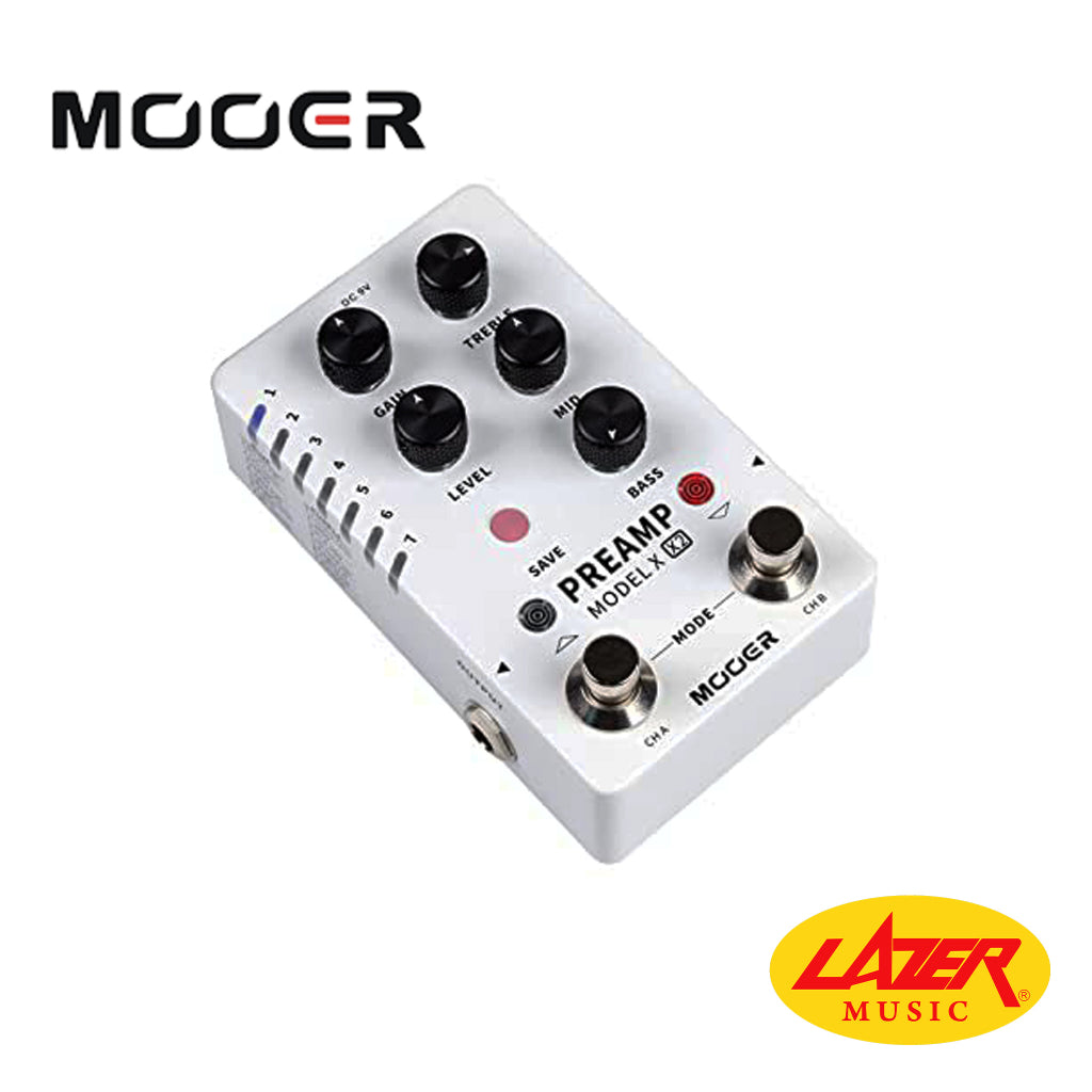 Mooer Preamp Model X X2 Digital Preamp Modeler