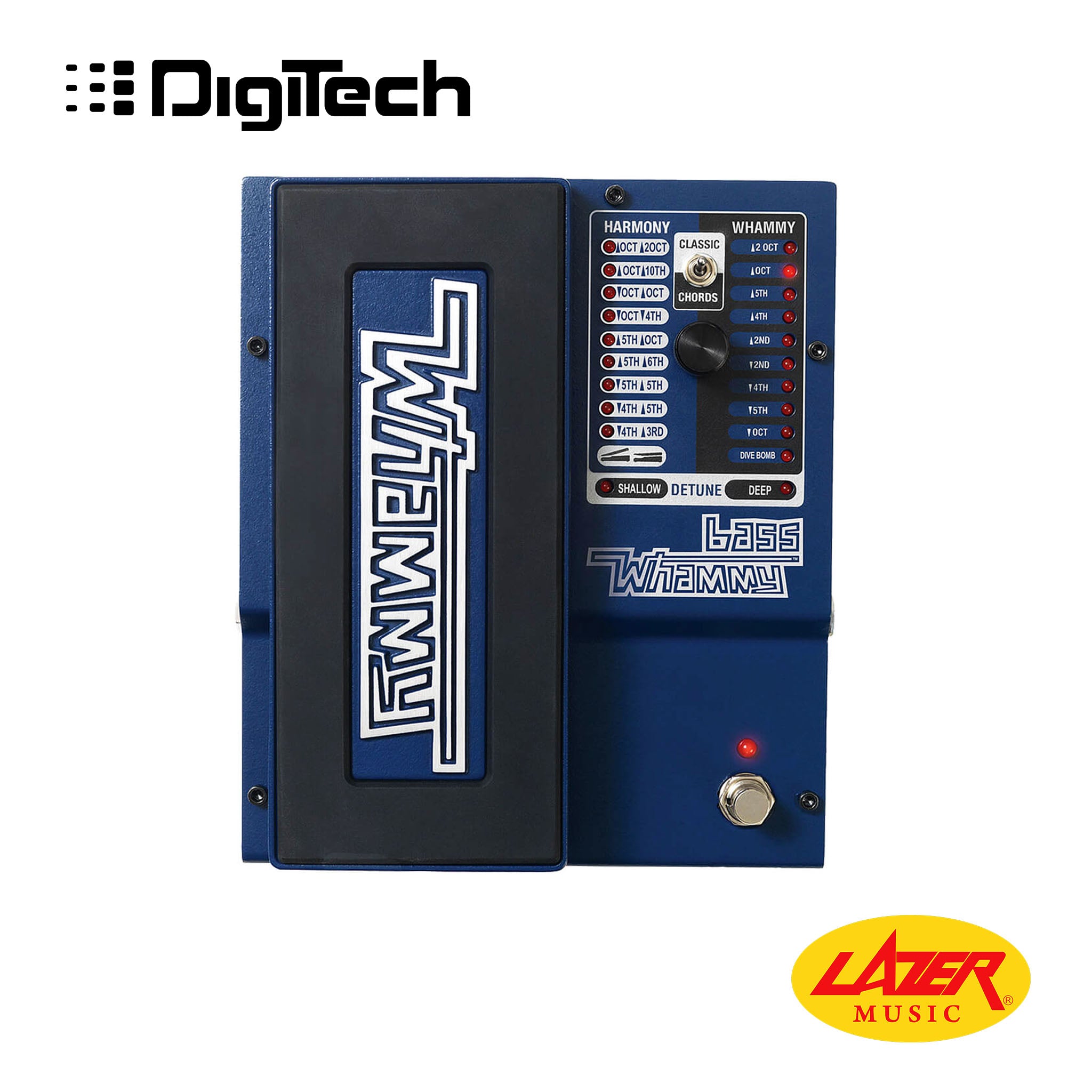 DigiTech Bass Whammy Classic Bass Pitch Shift Pedal