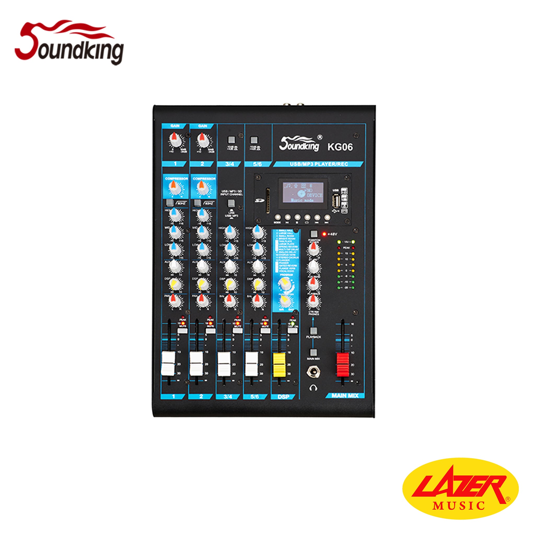 Soundking KG06 6 Channel Mixer
