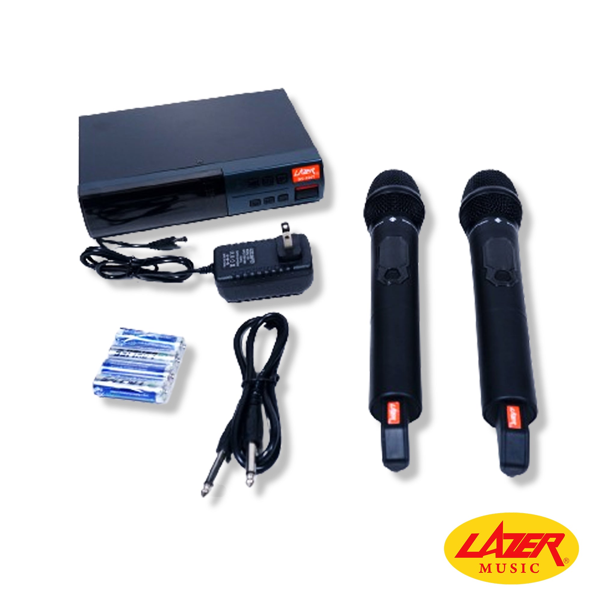Lazer BG-320T Professional Dual Wireless Mic