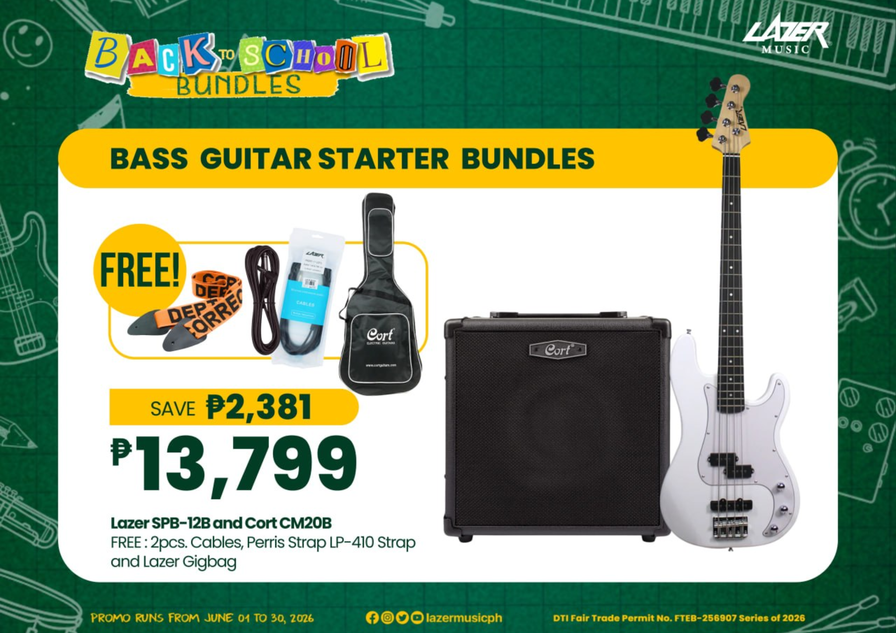 Starter Pack - Bass Guitar