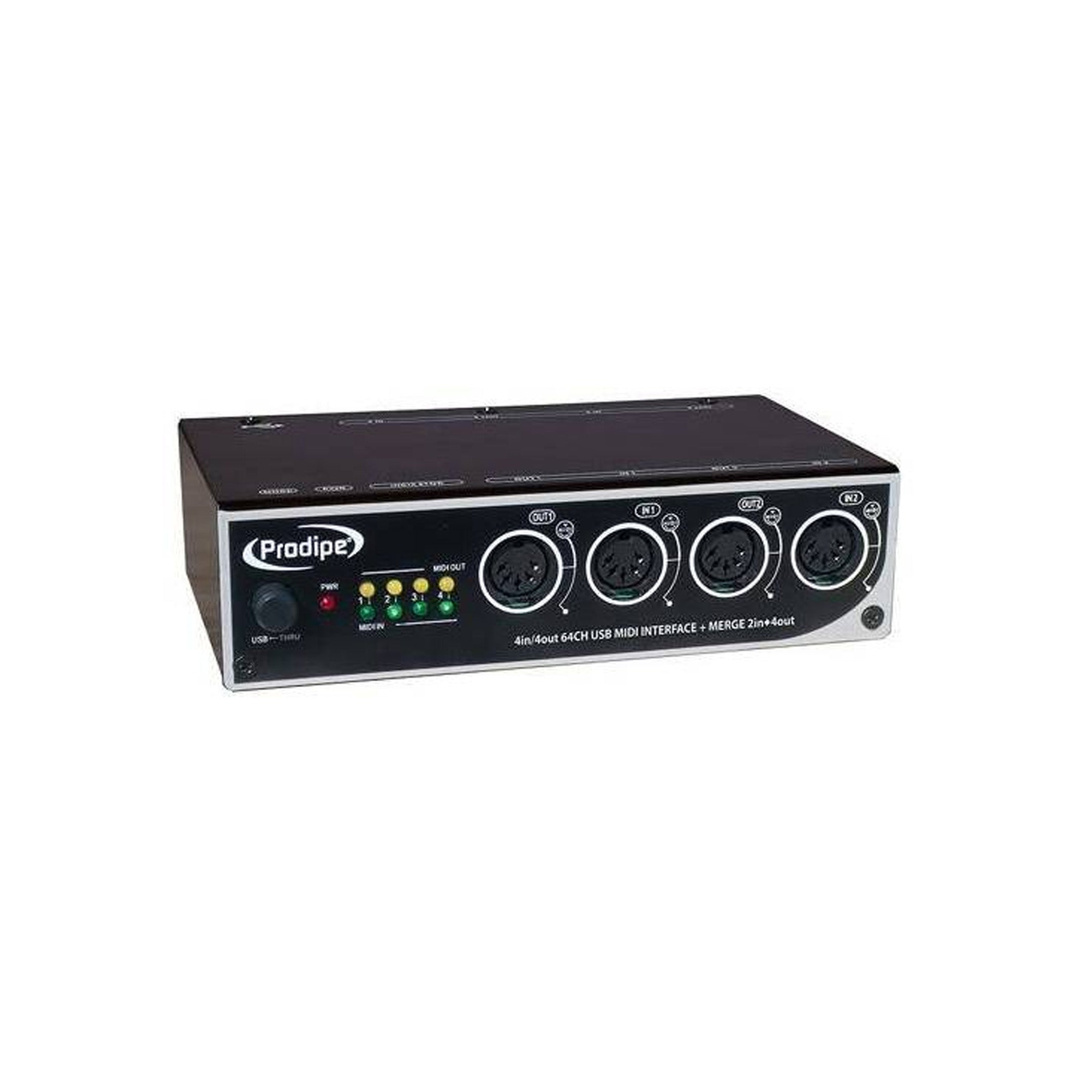 Prodipe MIDI Interface (4 Inputs / 4 Outputs)