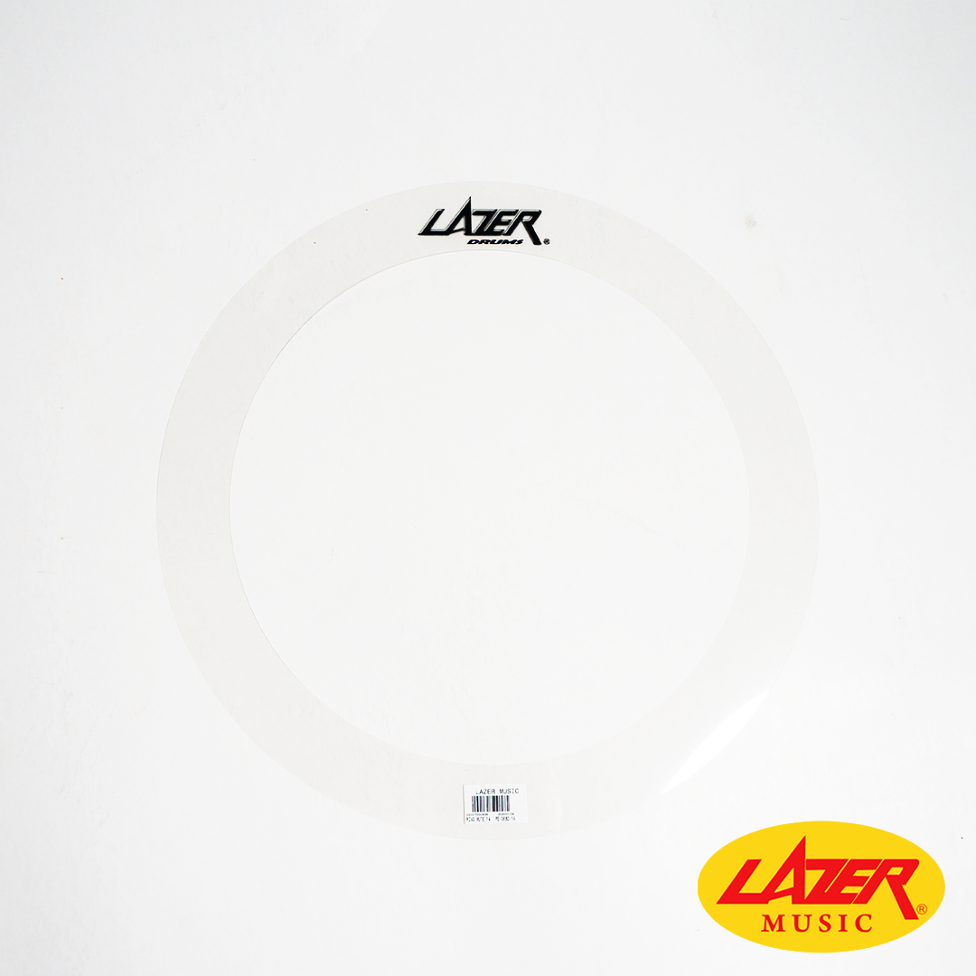 Lazer PE-068D Clear Drum Ring Mute (10-Inch, 12-Inch, 13-Inch, 14-Inch