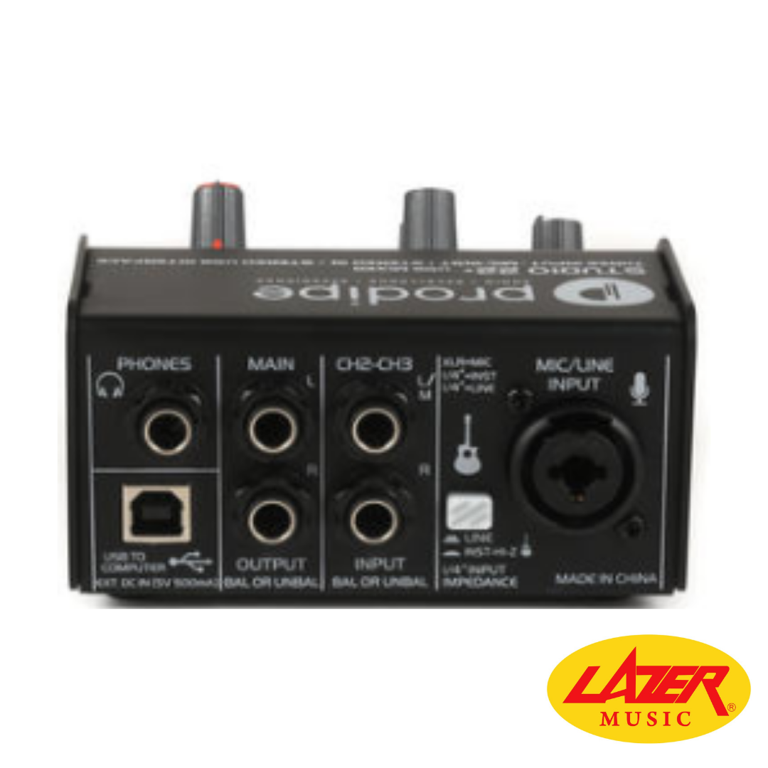 Prodipe Studio 22 Audio Interface (STUDIO22P)