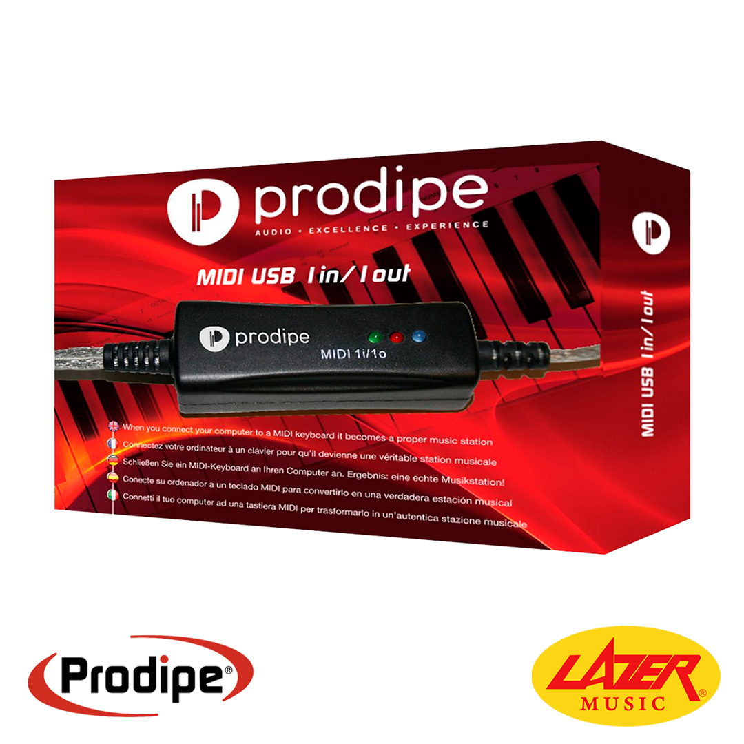 Prodipe PRO1I1O 1i1o USB Midi Interface