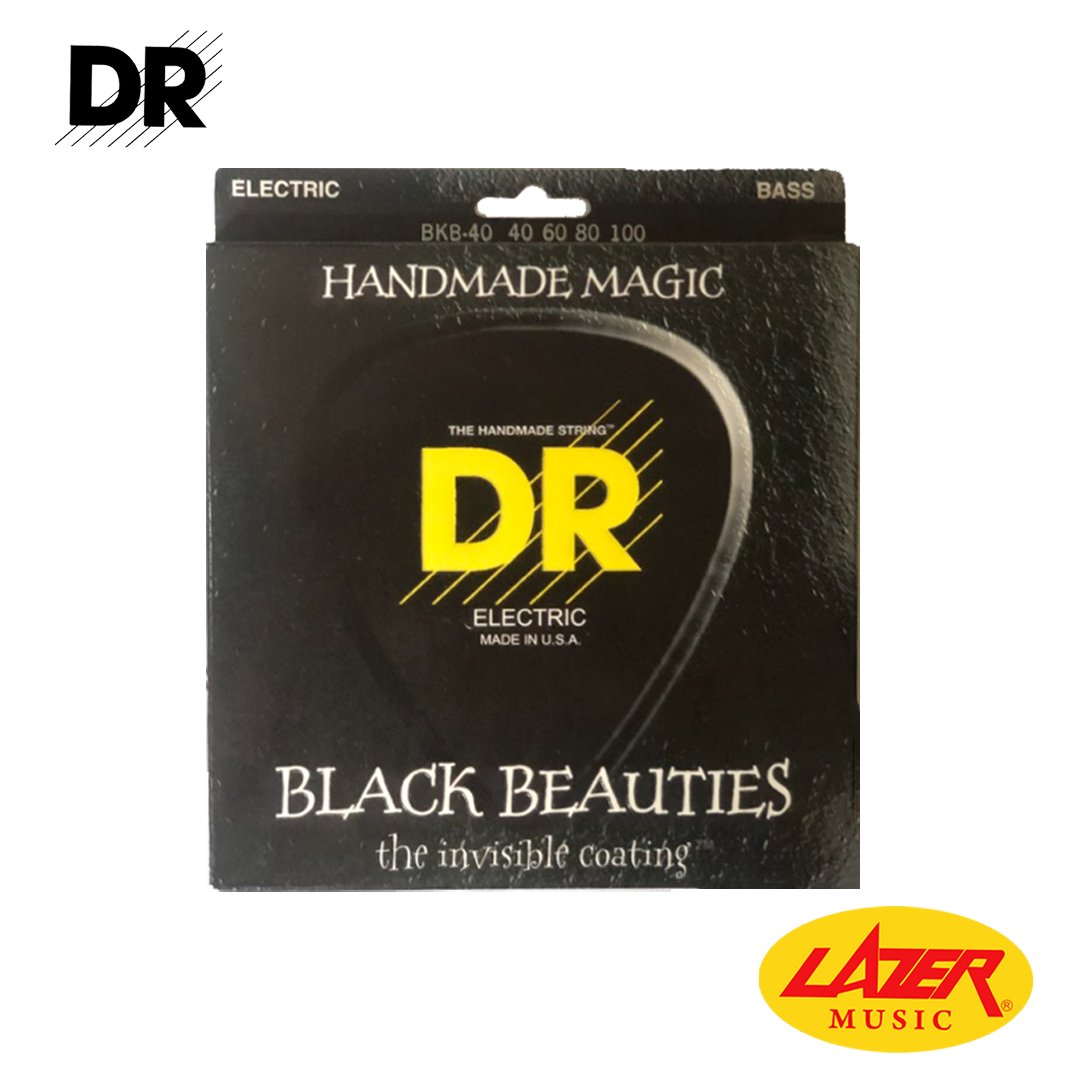 DR Strings BKB-40100 Black Beauties 40-100 Bass Guitar Strings